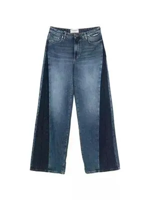 Iceberg Panelled Wide-leg Jeans