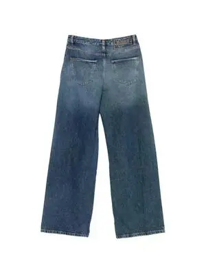 Iceberg Panelled Wide-leg Jeans