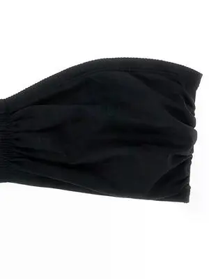 ERES Show Ruched Bandeau Bikini Top - Black