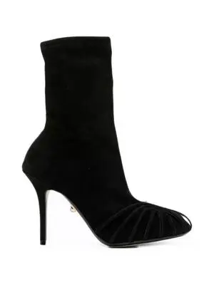 ALEVI MILANO Cage-detail Stiletto Ankle Boots