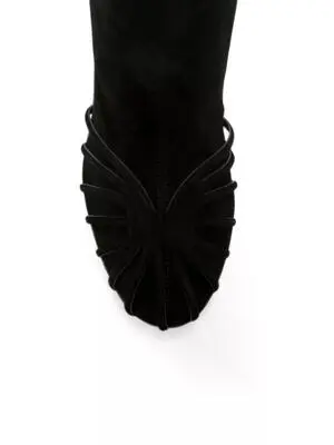ALEVI MILANO Cage-detail Stiletto Ankle Boots