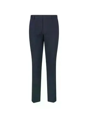 Zegna Straight-leg Tailored Trousers - Blue
