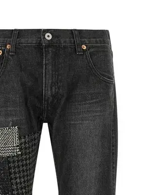 Junya Watanabe Patchwork Distressed Jeans