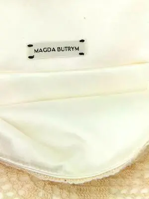 Magda Butrym Bracelet Crochet Sculptural-handle Clutch Bag