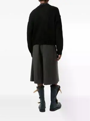 Our Legacy Pitch Slub-knit Wool Cardigan
