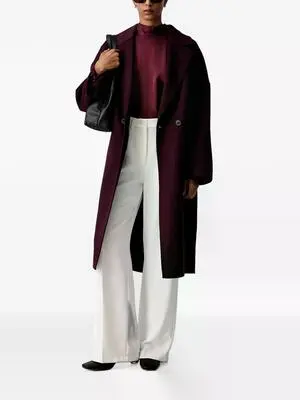 VICOLO Cowl-back Tie-fastening Blouse - Red