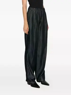 IRO PARIS Pleated Wide-leg Jeans