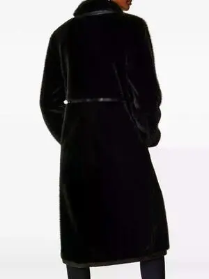 TWINSET Faux-fur Trim-detail Coat