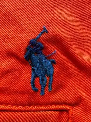 Ralph Lauren Logo-embroidered Chino Trousers