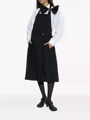 Noir Kei Ninomiya Bow-detail Midi Dress