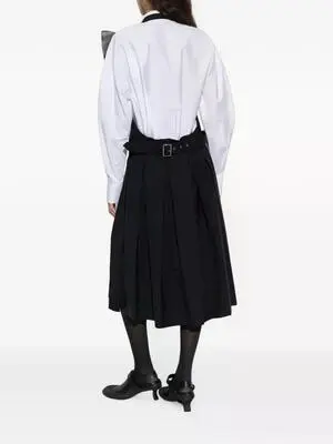 Noir Kei Ninomiya Bow-detail Midi Dress
