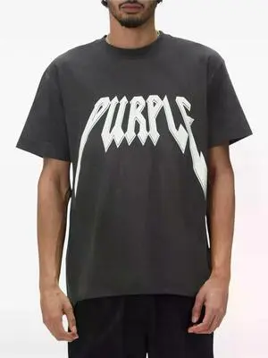 PURPLE BRAND Logo-print T-shirt