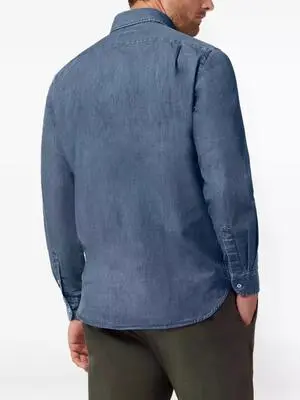 Paul & Shark Soffio Button-down Denim Shirt