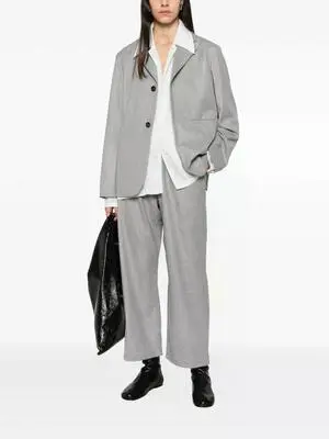 Sofie D'hoore Elasticated-waist Wide-leg Trousers