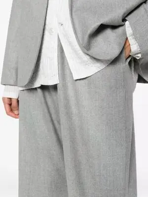 Sofie D'hoore Elasticated-waist Wide-leg Trousers