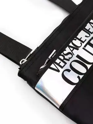 Versace Iridescent Logo-jacquard Messenger Bag