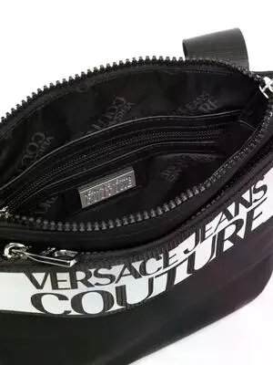 Versace Iridescent Logo-jacquard Messenger Bag