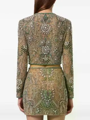 Philipp Plein Crystal-embellished Jacket