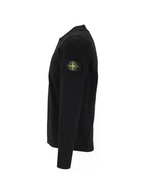 Stone Island 5100018 Light Rws Geelong Wool Jumper - Black