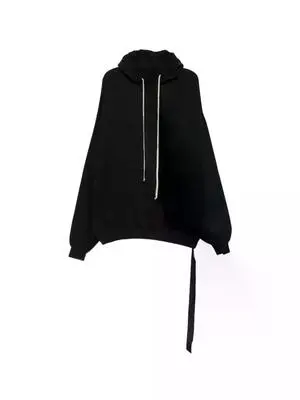 Rick Owens Hun Strap-detail Hoodie