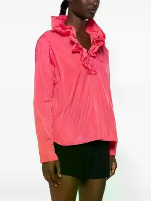 SUSANNE BOMMER Ruffled Tie-fastening Blouse