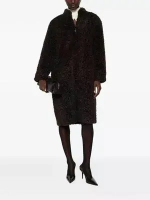 Apparis Jude Bouclette Coat - Brown