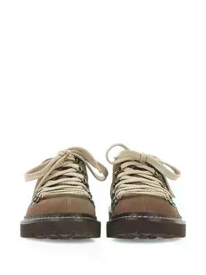 DOUCAL'S Suede Lug-sole Lace-up Derby Shoes