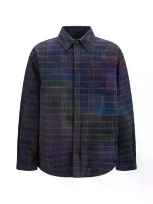 Off-White Check-pattern Padded Overshirt