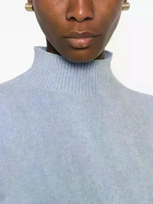 AROVESCIO High-neck Rib-trimmed Sweater