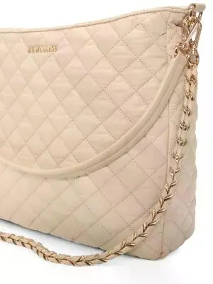 Mz Wallace Buff Quilted Shoulder Bag