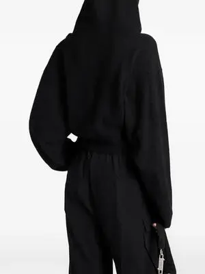 Rick Owens Ribbed-knit Hoodie