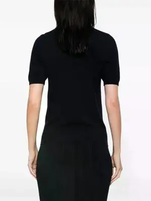 AROVESCIO Short-sleeve Knitted Top