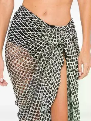 JBQ Sorrento Mesh Wrap Maxi Skirt