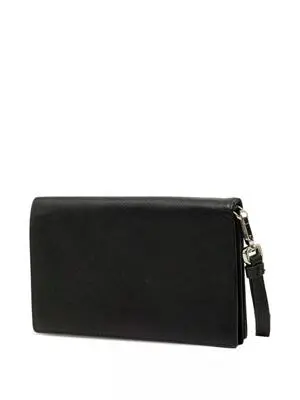 Prada 2010-2026 Saffiano Wristlet Wallet Long Wallets