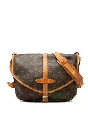 LOUIS VUITTON 1999 Monogram Saumur 25 Crossbody Bag