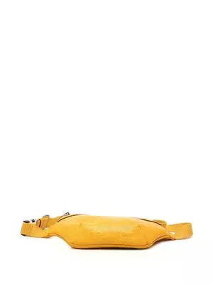 Gucci 2000-2015 Gg Embossed Perforated Calfskin Belt Bag
