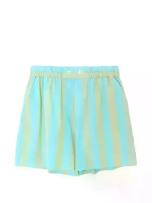 Xirena Casey Striped Cotton Shorts