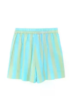 Xirena Casey Striped Cotton Shorts