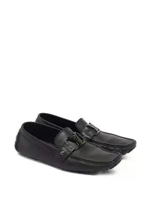 LOUIS VUITTON Monte Carlo Plaque Loafers
