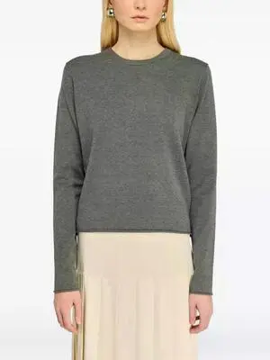 SEMICOUTURE Cut-out Open-back Sweater