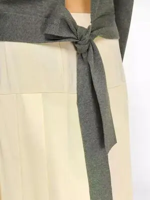 SEMICOUTURE Cut-out Open-back Sweater