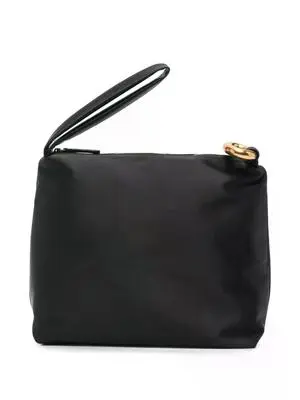 BY MALENE BIRGER Isadora Ring-detail Clutch Bag - Black