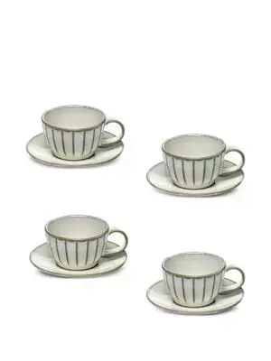 SERAX Inku Espresso Cup And Saucer Set - Neutrals