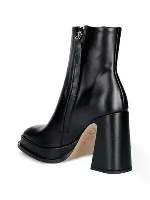 SOULIERS MARTINEZ Chueca Platform Square-toe Ankle Boots