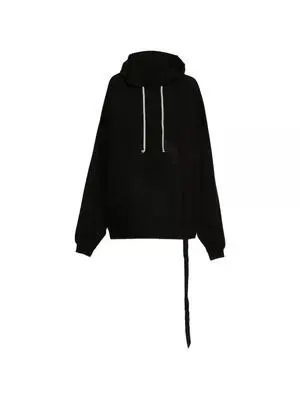 Rick Owens Hun Drawstring Hoodie