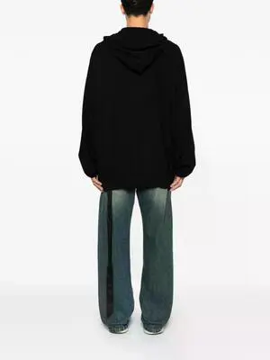 Rick Owens Hun Drawstring Hoodie