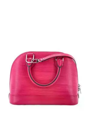 LOUIS VUITTON Alma Handbag Epi Leather Bb Satchel - Pink