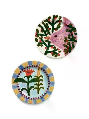 SERAX Jane January Dinner Plates - White