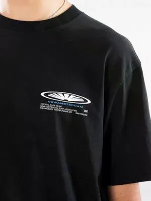NEW AMSTERDAM SURF ASSOCIATION Sharper Logo-print T-shirt