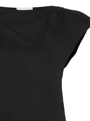Isabel Marant Étoile T-shirt Sebani Asymmetric Short-sleeve - Black